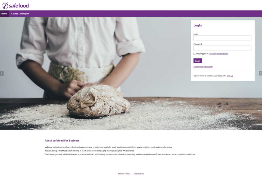 safefood launches safefood for Business e-learning food safety ...