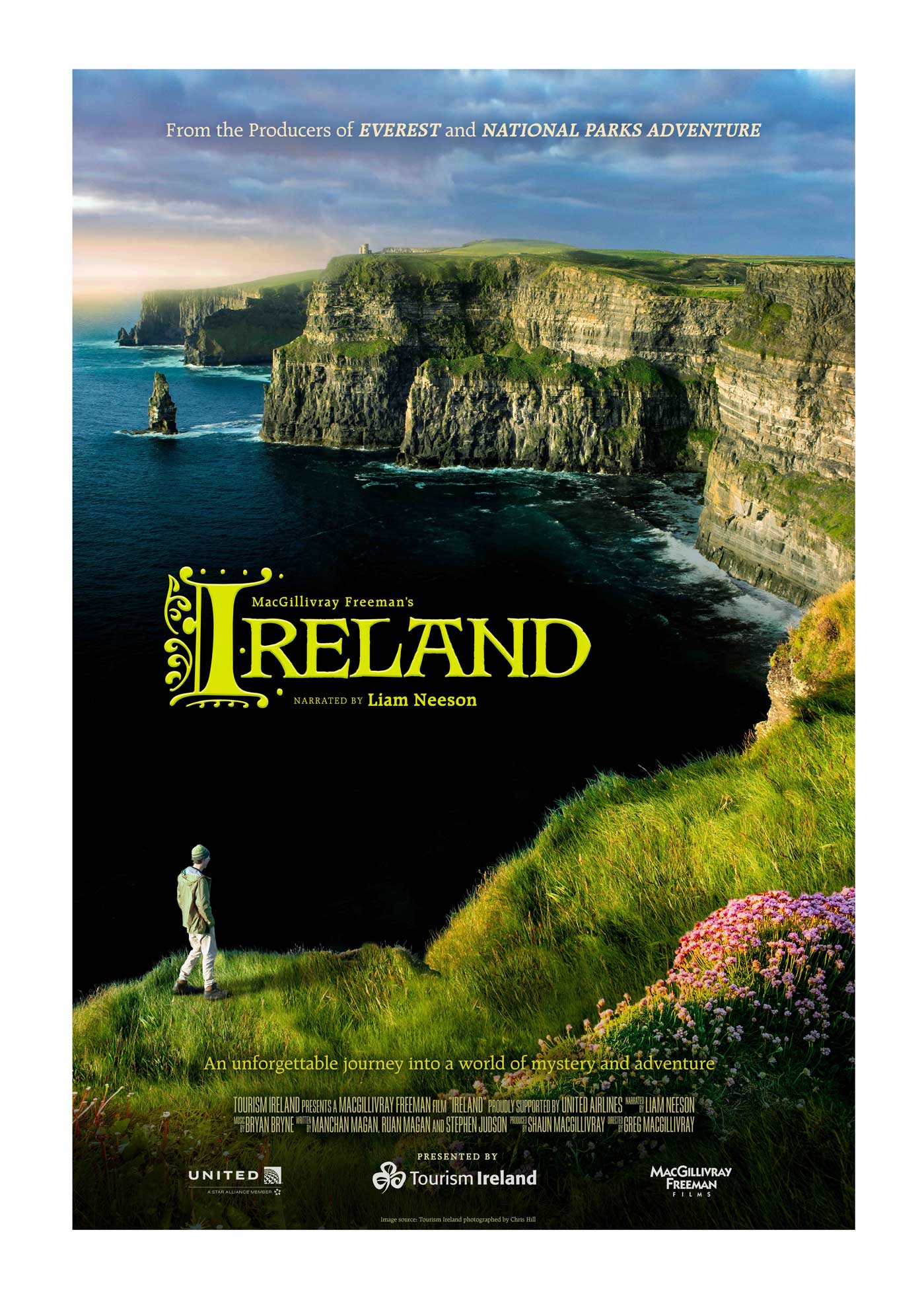 Liam Neeson narrates new giant-screen film ‘Ireland’