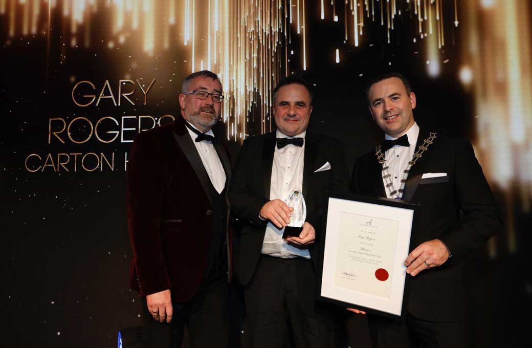 Gary Rogers, Carton House wins Executive Head Chef of the Year