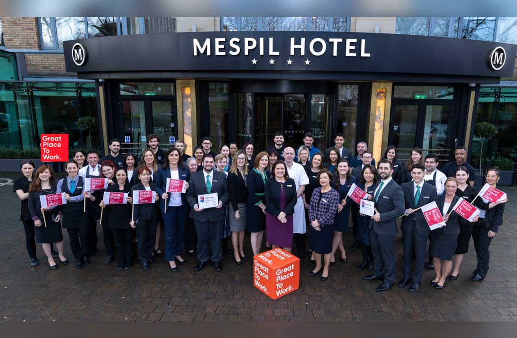 Dublin first for Mespil Hotel with official certification as a Great ...