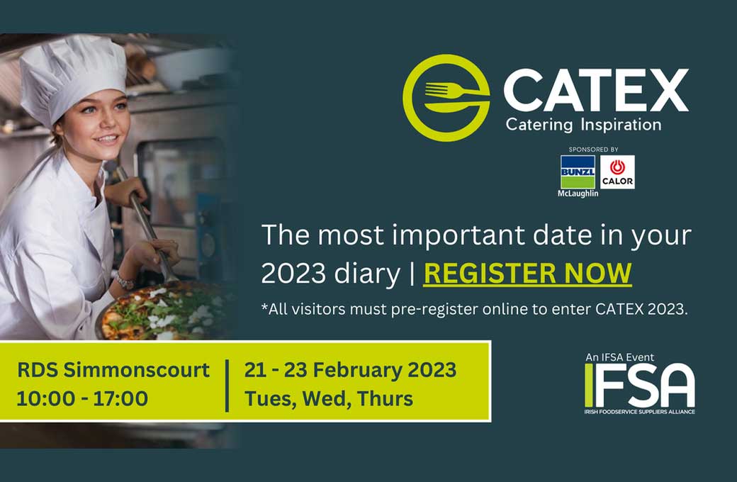 Sustainability on the Menu at CATEX, Doors open 21st..