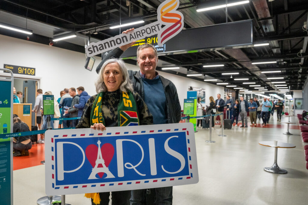 Shannon Airport says Bonjour as new Aer Lingus service to Paris takes ...